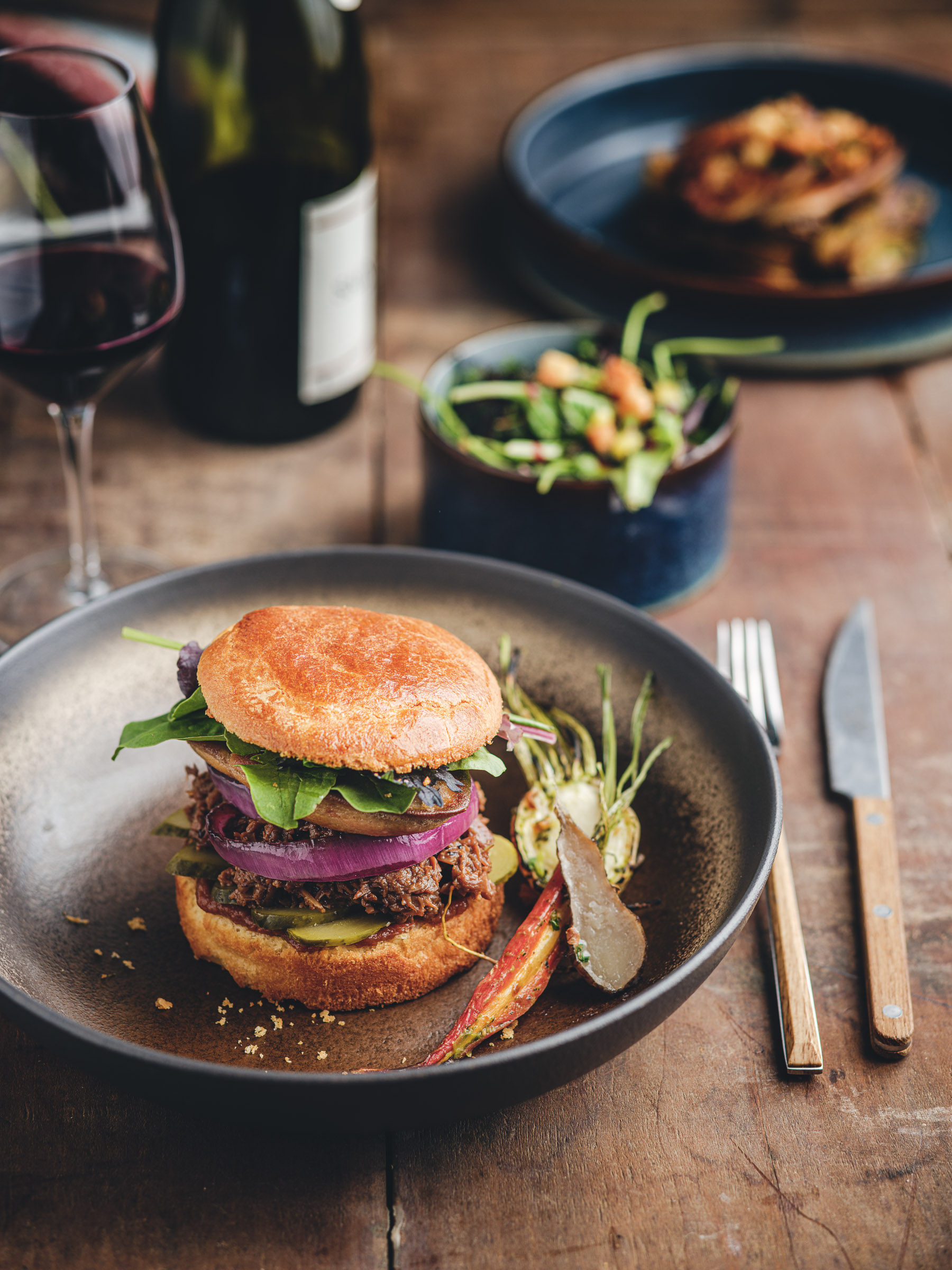 La recette du Burger Rossini - Lucien Doriath - Made In Alsace