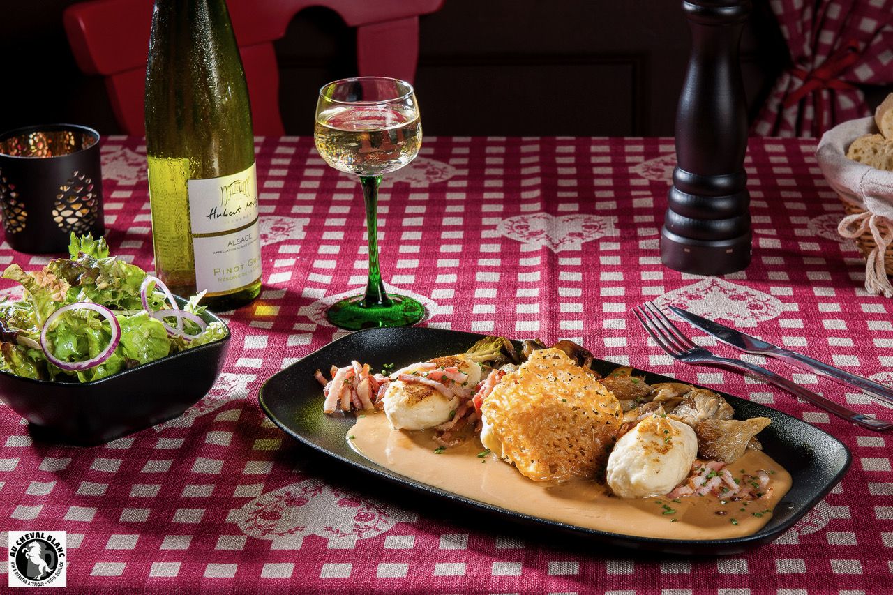 Recette d’Alsace : les quenelles de fromage blanc du Cheval Blanc ...